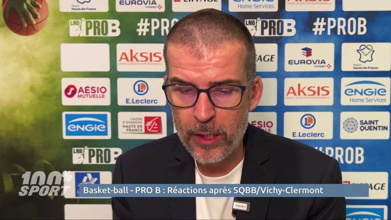 BASKER-BALL – Pro B : Réactions après SQBB/Vichy-Clermont – MATÉLÉ