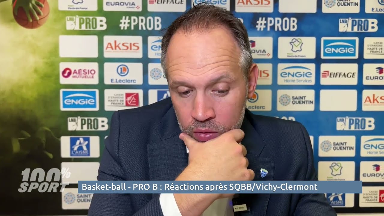 BASKER-BALL – Pro B : Réactions après SQBB/Vichy-Clermont – MATÉLÉ