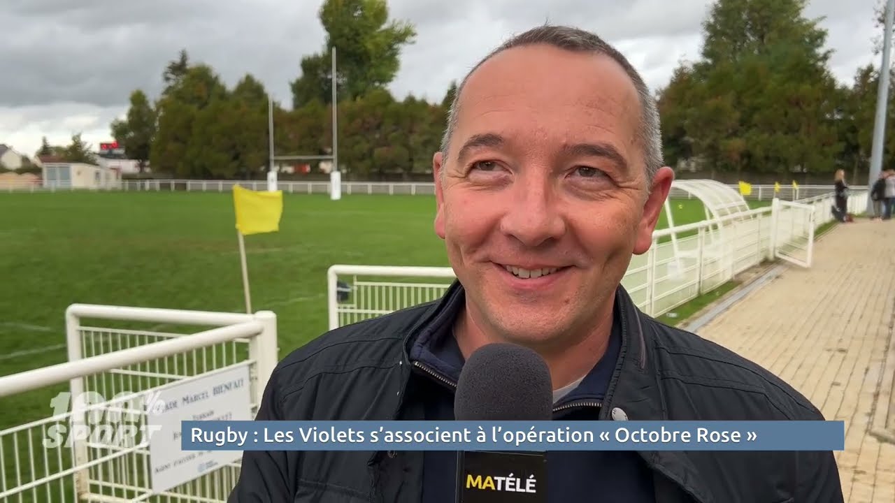 RUGBY : Les Violets s’associent à l’opération « Octobre Rose – MATÉLÉ